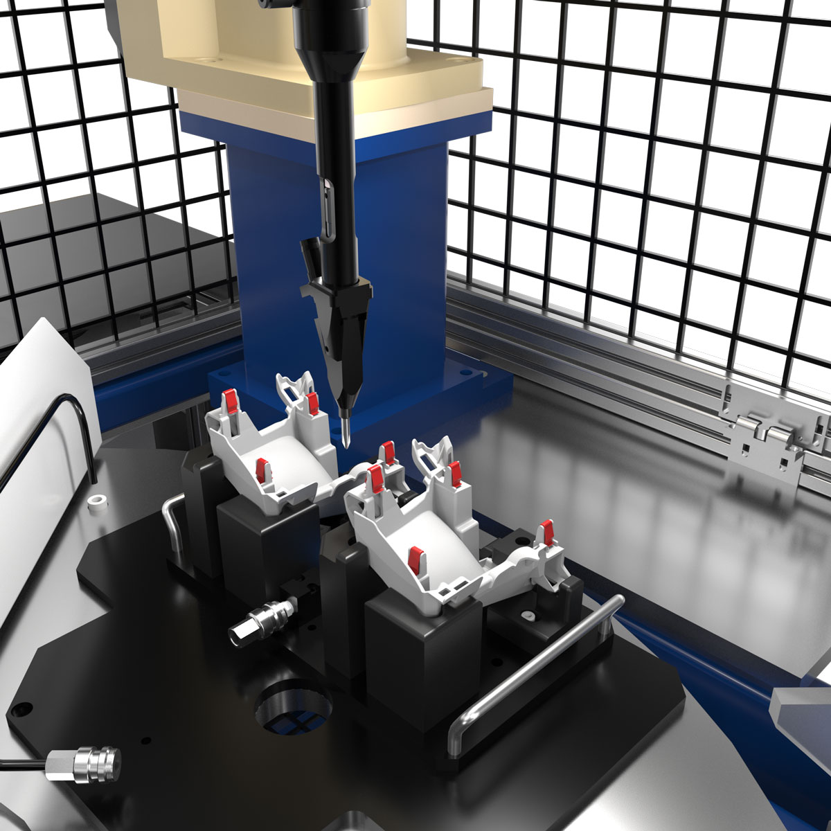 Multiple Robots Deliver Iron-Clad Quality Control | Visumatic